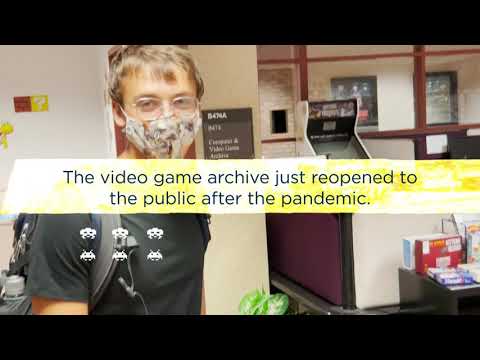 Preserving computer and video games at the U-M Library