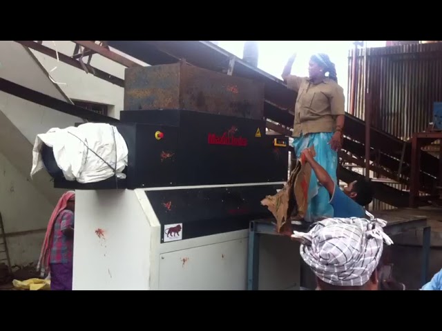 corrugated box shredder - Wax Coated Corrugated Boxes Shredder ...