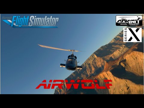 40th Anniversary Airwolf Computer Simulation Video – Airwolf Memories