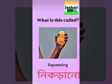 Word meaning in bengali#punching#clinching#flicking#patting#slapping#squeezing#air quoting#gk