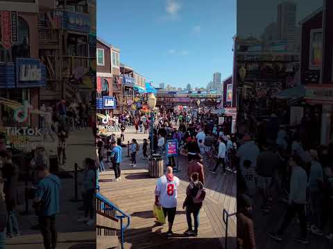 The Pier 39. #sanfrancisco #travel #aestheticvideo