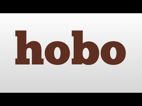 hobo meaning and pronunciation
