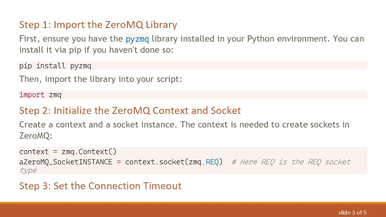 How to Set Socket Connection Timeout for a ZeroMQ Socket in Python