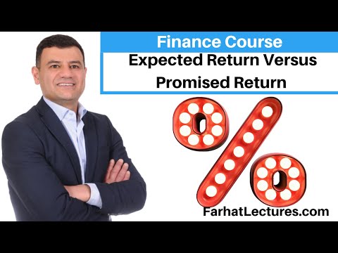 Corporate Bonds. Expected Return Versus Promised Return