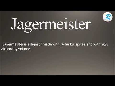 How to pronounce Jagermeister