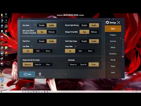 best sensitivity pubg mobile emulator