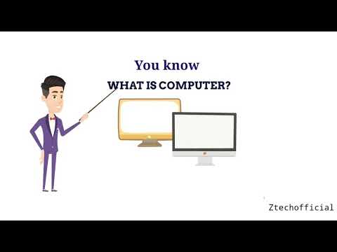 WHAT IS COMPUTER || DEFINITION OF COMPUTER || LEARN COMPUTER THROUGH ANIMATION ||