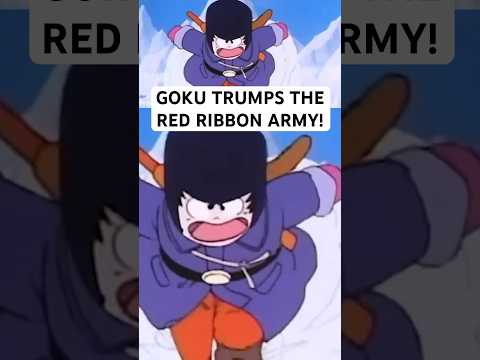 Goku TRUMPS The Red Ribbon Army!