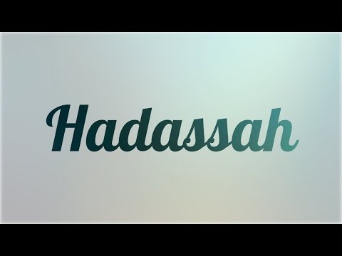 Significado de Hadassah, nombre Hebreo para tu bebe niño o niña (origen y personalidad)