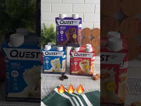 NEW LOOK Quest Protein Shakes π₯