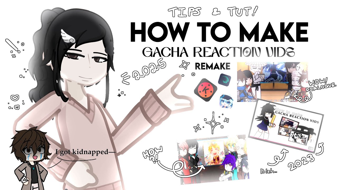 HOW TO MAKE GACHA REACTION VIDEO | TIPS & TRICKS | REMAKE