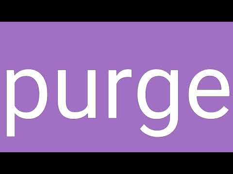 Purge Definition & Meaning