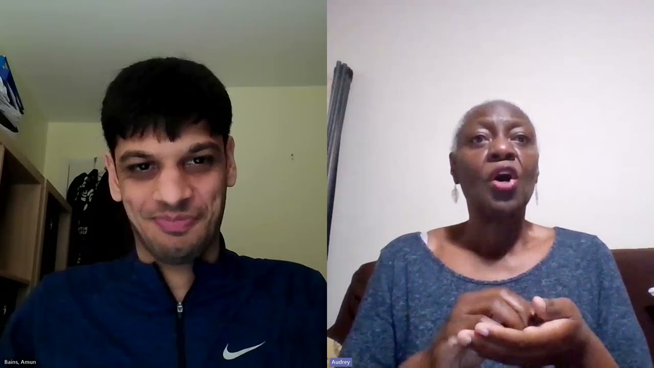 Amun Bains interviews Audrey Simmons