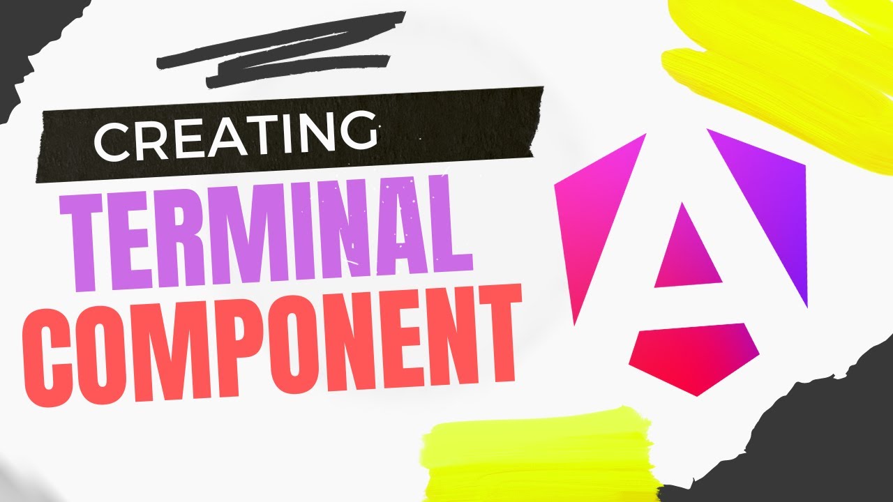 Angular & PrimeNg #9 - Creating a Terminal Component
