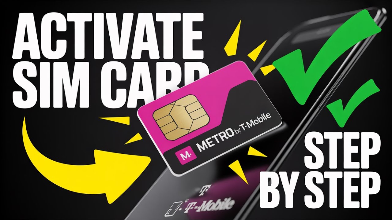 How to Activate Your Metro by T-Mobile SIM Card – Step by Step