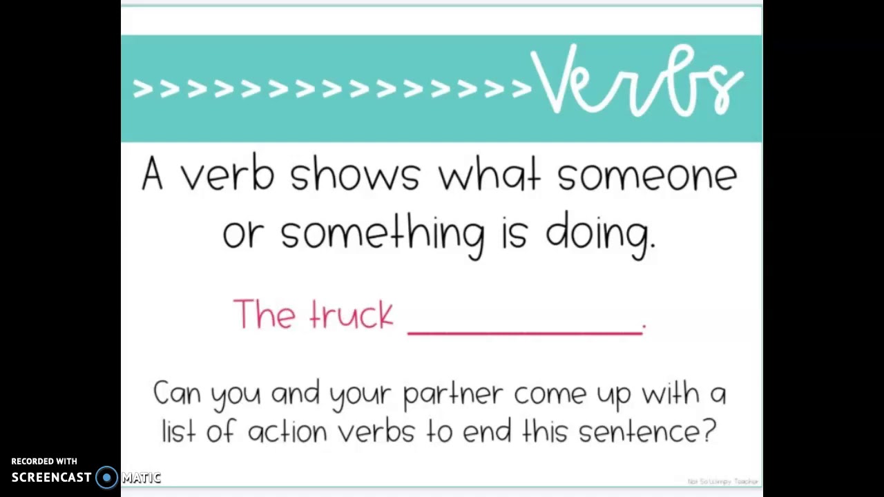 Action Verbs Powerpoint
