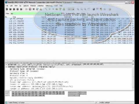 NetScanTools Pro v11 - Packet Generator sending RARP packets
