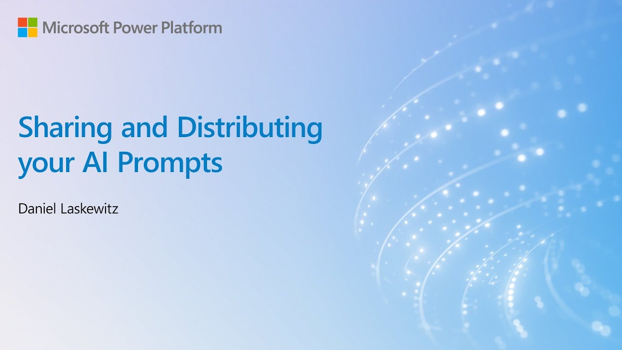 Sharing and Distributing your AI Prompts