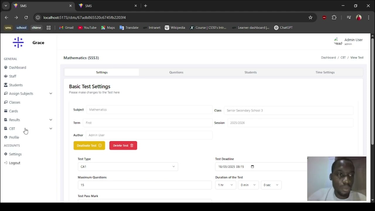 School Management System - Demo by Novaxa Technologies