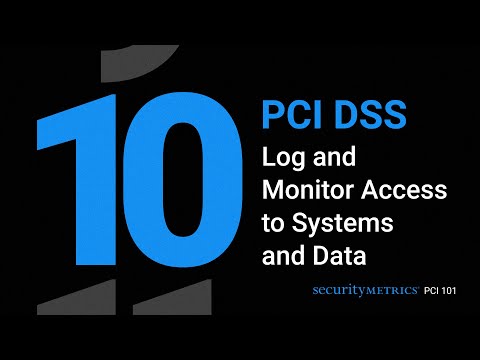 PCI DSS Requirement 10: Log and Monitor All Access to System Components and Cardholder Data |PCI 101