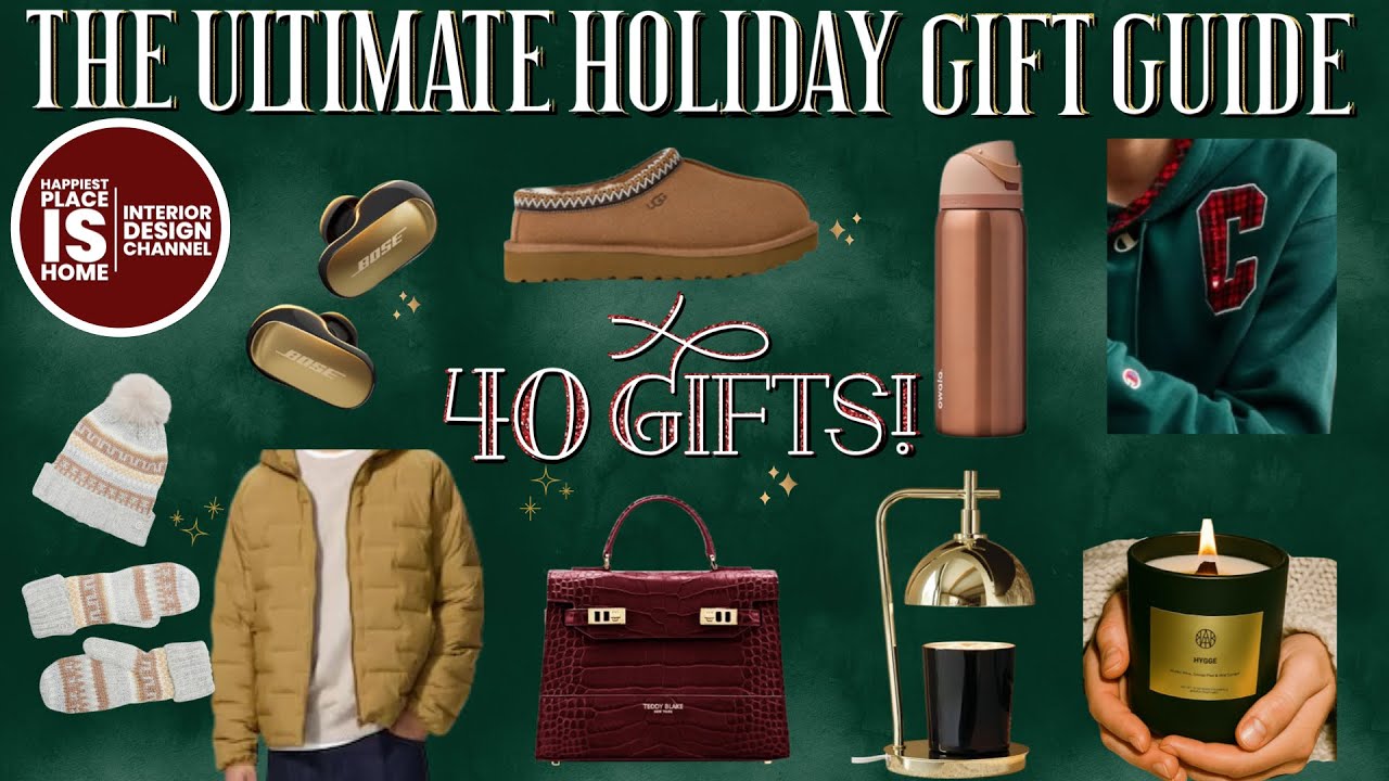 Holiday Gift Guide!  40 HOT gifts for 2025