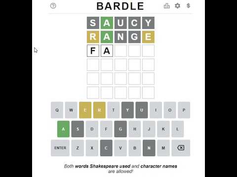 Bardle Answer Today Hints & Answer 753, 12 July 2023 #gameplay #Bardle #game #June #2023 #july