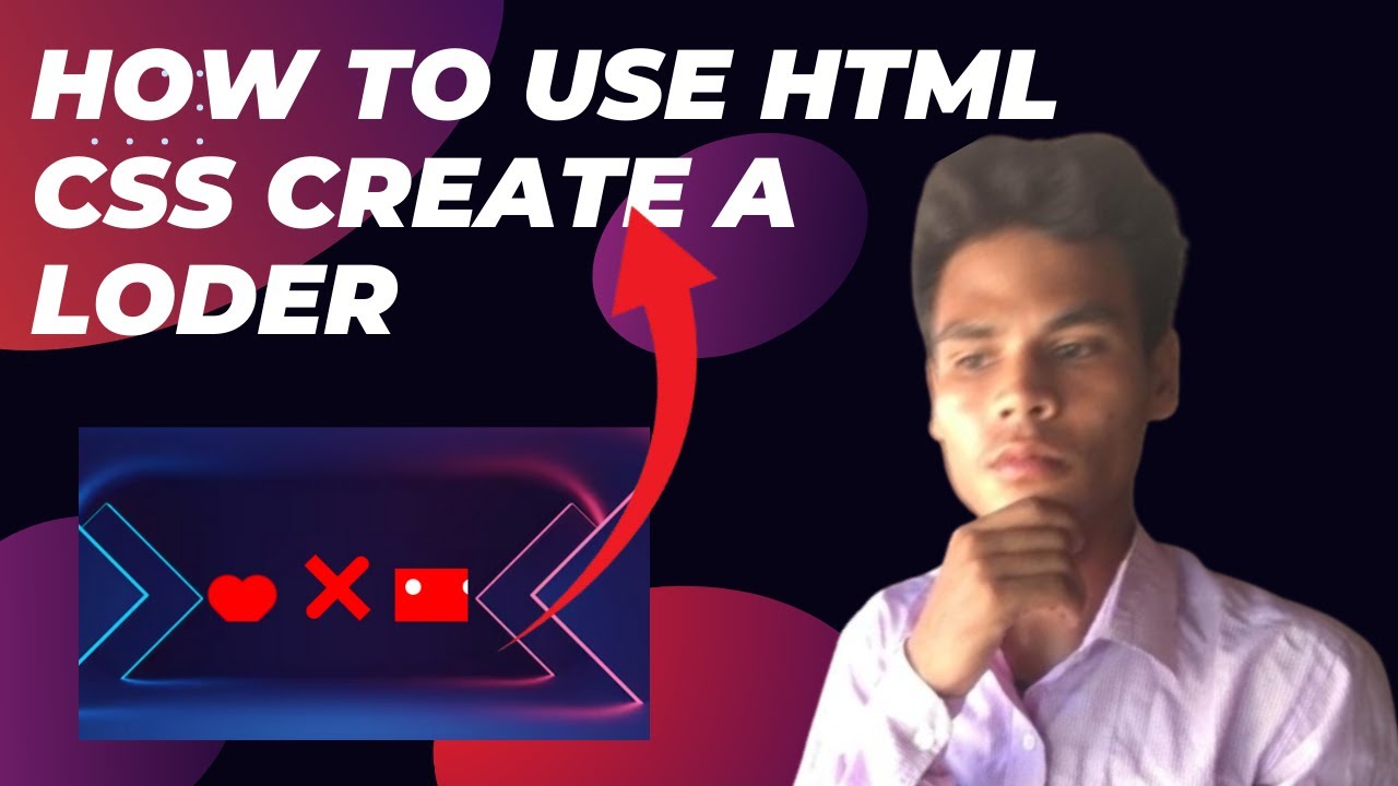 How to Create and Display a Loading Spinner on Page Load (without JQuery) - HTML, CSS & JavaScript