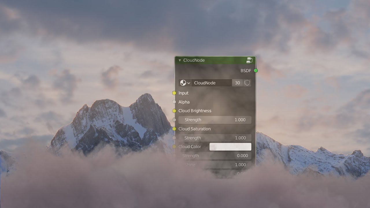 Fluffy Clouds Pack | Blender Cycles - Eevee