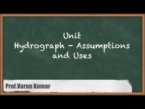 Unit Hydrograph Assumptions and Uses - Hydrograph Analysis - GATE ...