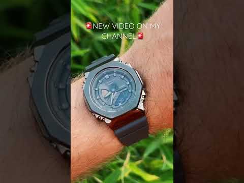 Casio Oak - Casio G-Shock GM-S2100B-8AER - the ladies G-Shock for smaller men wrist(40,4mm diameter)