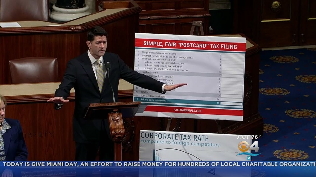 House GOP Pass Tax Plan, Future In Senate Uncertain