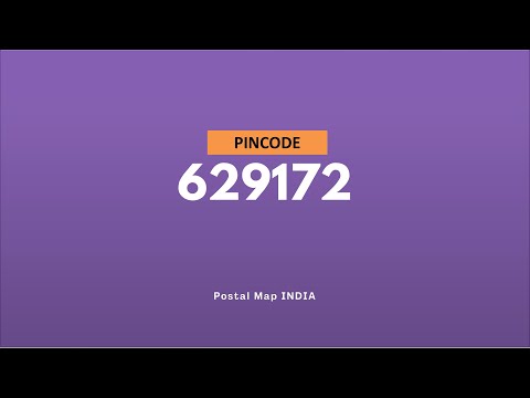 Pincode 629172 - S.T.Mankad, Methukummal & More