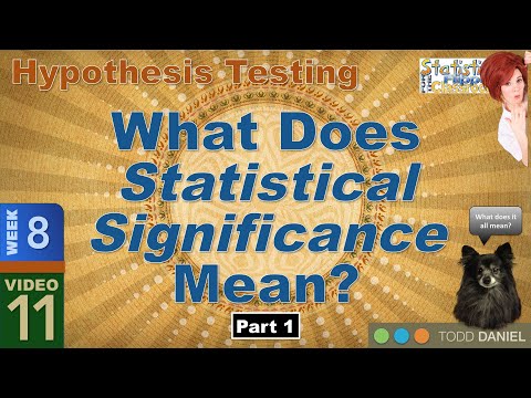 What Statistical Significance Means – Part 1 (8-11)