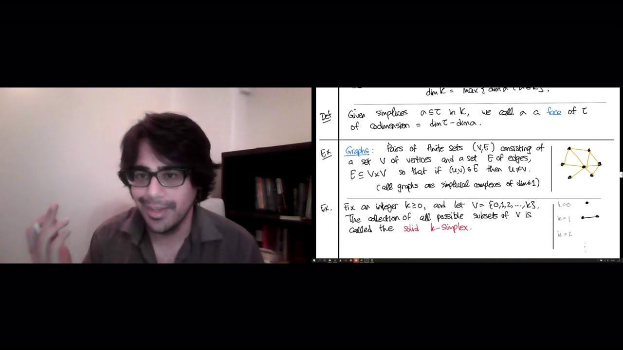 Week 1 Lecture 1A Simplicial Complexes