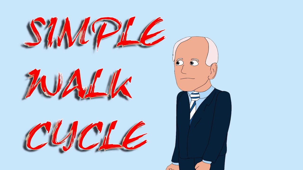 Easy Walk cycle in Toonboom Harmony