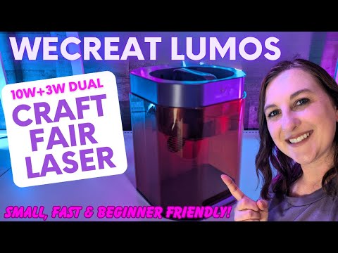 NEW WeCreat Lumos Laser: Color Engraving, Dual Lasers, 5 Modes, Portable Power!