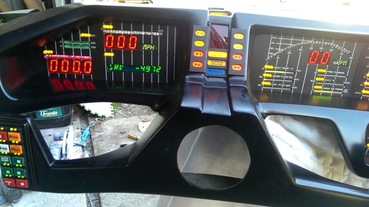 S1- S2 Kitt / Knight Rider Dash Top Quality And Best Electronics On The Market