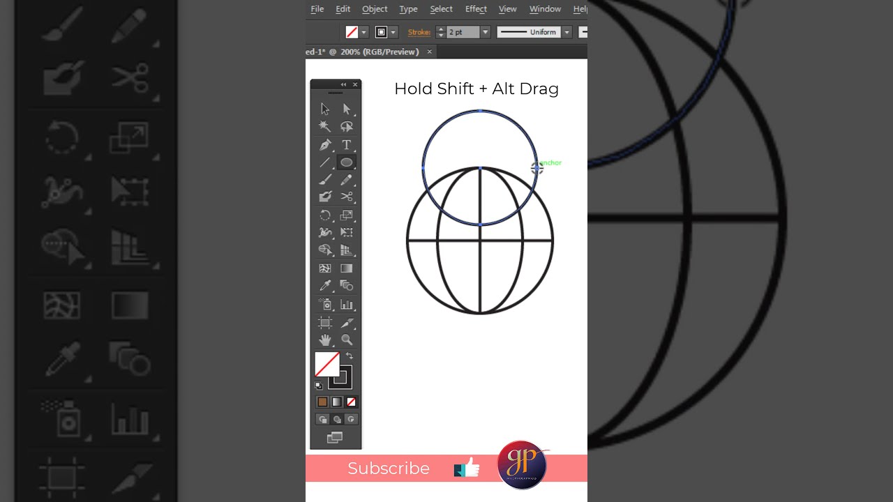 How to Create a Web Icon in Adobe Illustrator Tutorial #short #shortvideo