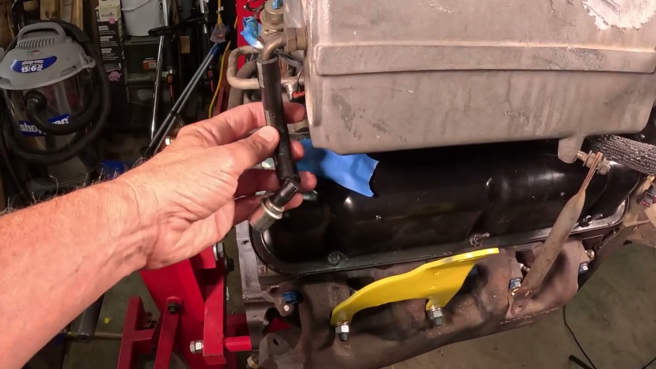 Ford 5.0l / 302 CID engine PCV valve location F-150