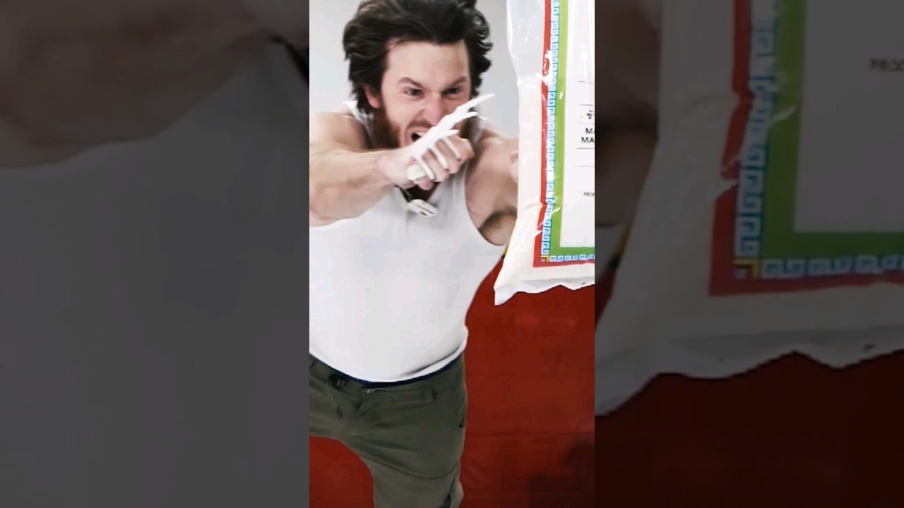 These Wolverine bone claws do some damage! 🐺💪🗡 #marvel #xmen #engineering