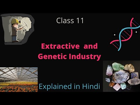 Extractive and genetic Industry|Extractive industry| Genetic Industry| #shorts #1markquestions