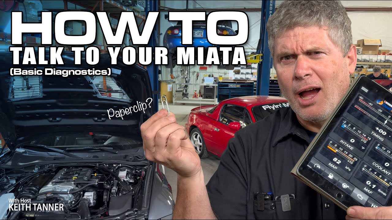 How to TALK to your Miata - Basic Diagnostics w Keith Tanner - 4K - FM Live 2-6-25