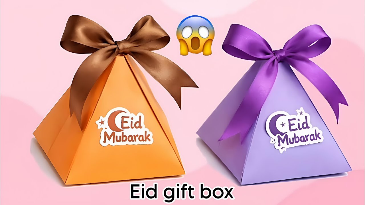 Eid gift box/Eid craft Idea/Ramadan GiftBox Idea|Eid🌙💫Gift Idea/Howtomake Eid gift🎁#anishacraftideas