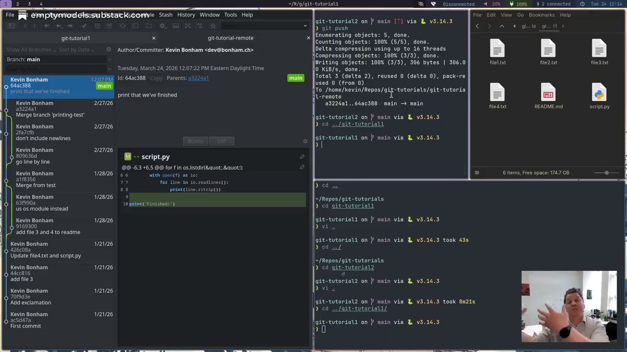 Git for wetlab scientists - Git history conflicts