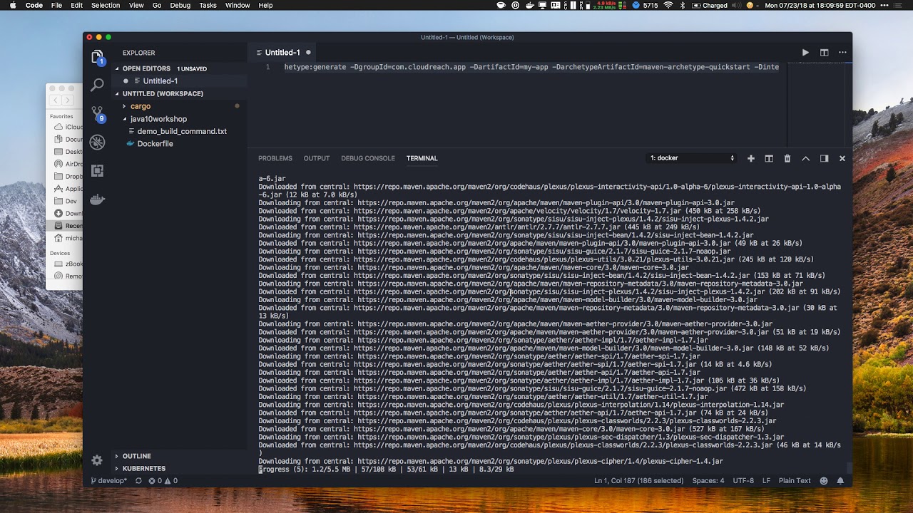 Use Docker to Accelerate Java Maven Application Development