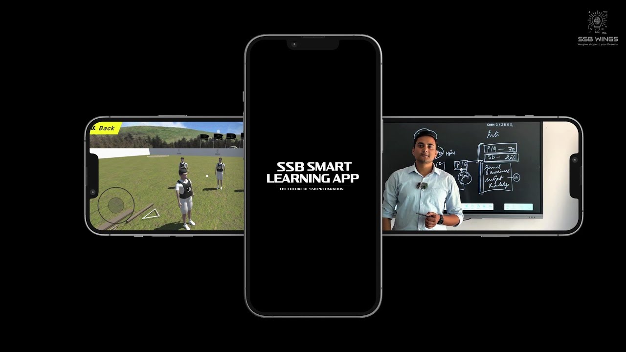 SSB Smart Learning App with Virtual GTO & recorded Psych classes