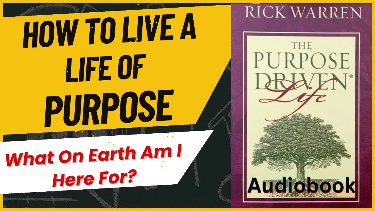 The Purpose Driven Life by Rick Warren | Audiobook | Part 1 | @NarrowedPath