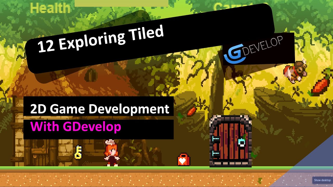 GDevelop Tutorials 13 Create a 2D Game - Creating a Tiled Project