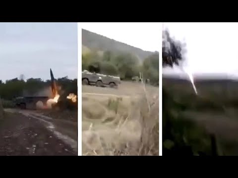 Tactical miss ile used by Armenia against 4z3rb41j4n forces
