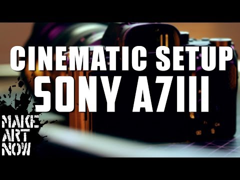 Sony A7 III: Cinematic functions setup (ILCE7M3B.CEC)